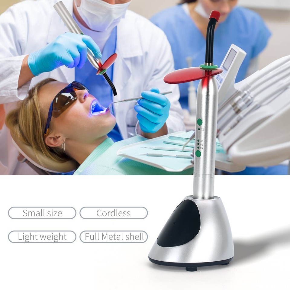 Dental Orthodontic Wireless LED Curing Light Cure Lamp YS-C 2700mw/cm² ...
