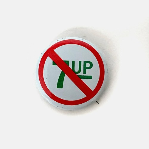 Vintage No 7 Up Pin Button | eBay