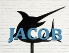 Marlin Fishing Custom Cake Topper Personalized Fishing Cake Topper | eBay