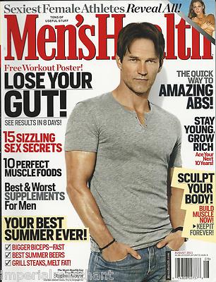 Men's Health Magazine True Blood Stephen Moyer Muscle Foods Abs ...