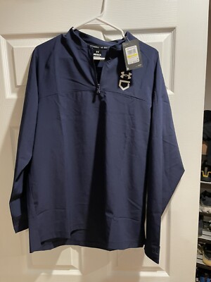 Under Armour Lightweight Rain Pullover Men's Medium Blue | eBay