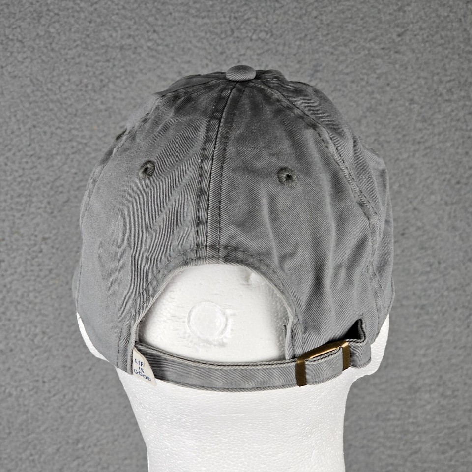 Life Is Good Hat Cap Strap Back Spell out Mountain Dad Preppy Mens | eBay