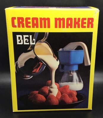 New In Box Vintage Bel Cream Maker By Hamilton-Dale England Whipping ...