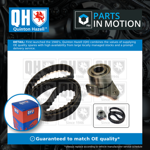 Timing Belt Kit fits VOLVO 740 2.0 83 to 92 Set QH Genuine Quality ...