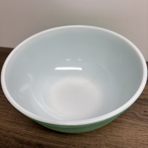 Vintage Pyrex Mixing Bowl Primary Green #403 Nesting 2.5 Quart Made in ...