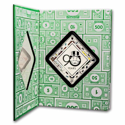 2025 Niue 3 oz Silver $5 Hasbro: Monopoly 90th Anniversary Coin | eBay
