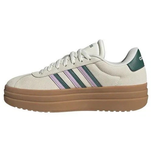 adidas VL Court Bold 'Off White Collegiate Green Lilac' JI1788 Women's ...