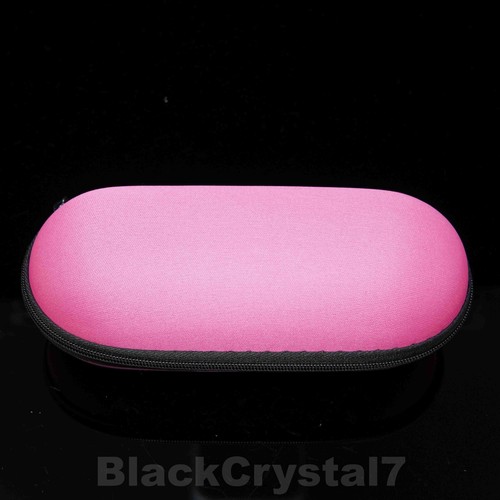 4.5" Pink Small Padded Hard Case Zipper Pouch For Glass Smoking Bowl ...