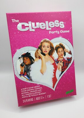 The Clueless Movie Party Game, Fluffy pen Included, 3-6 player board game New | eBay