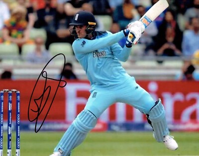 Jason ROY Signed Autograph 10x8 England Cricket World Cup Photo A AFTAL ...
