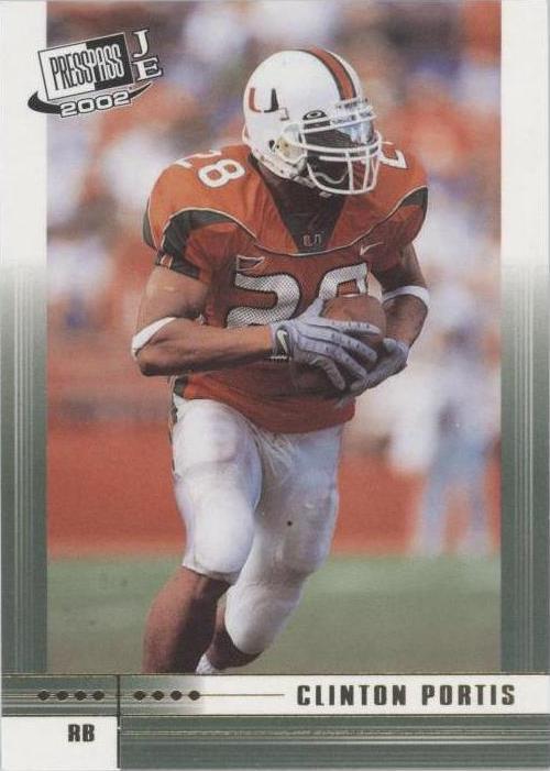 2002 Press Pass JE Clinton Portis #FD28 for sale | eBay