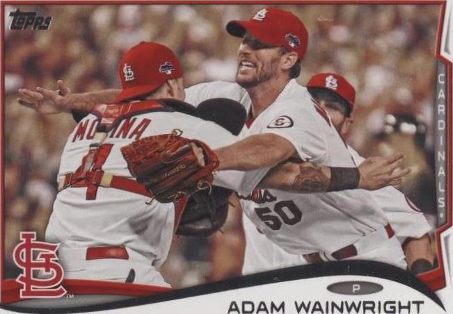 2014 Topps - Yadier Molina, Adam Wainwright #375 With Molina for sale ...