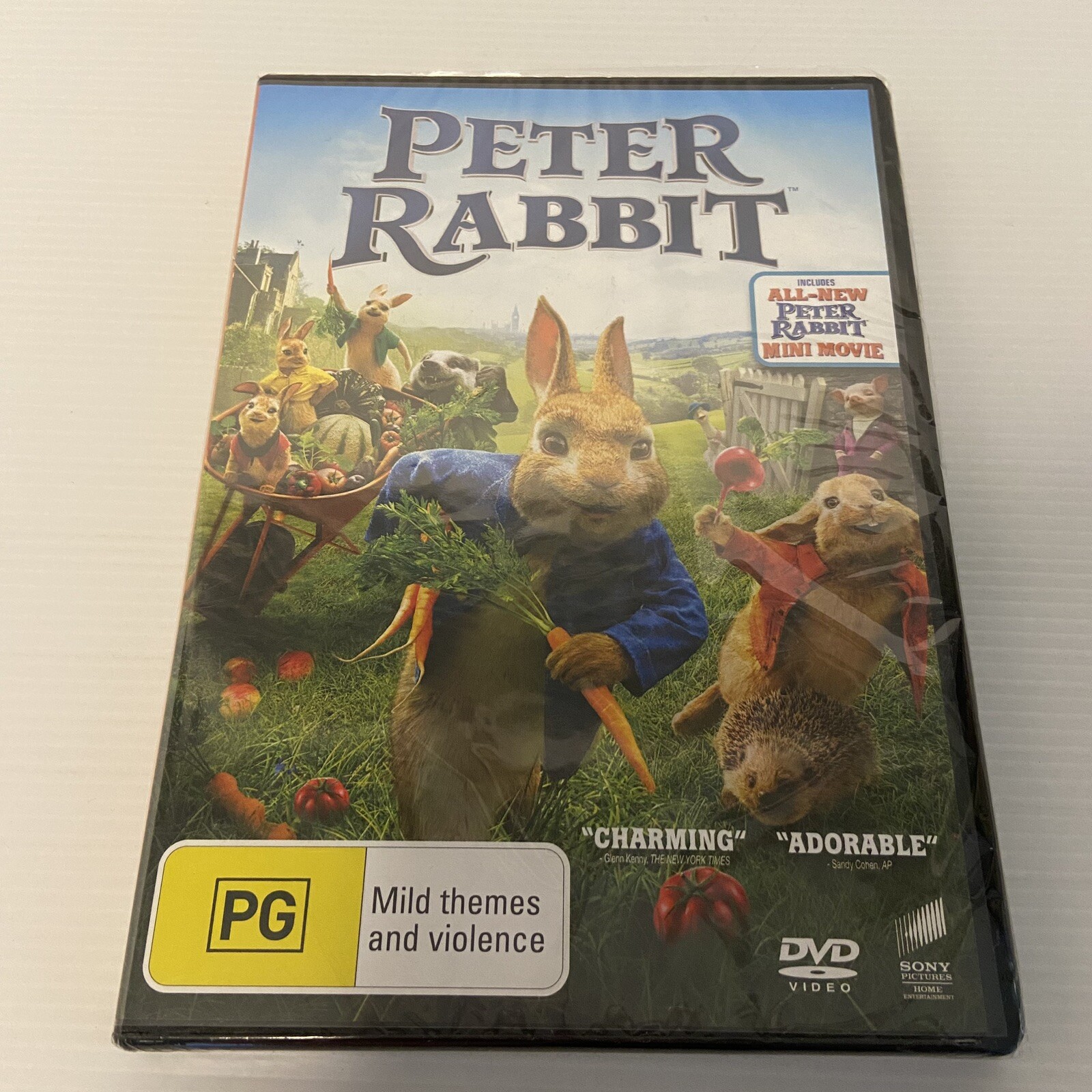Peter Rabbit (DVD, 2018) Animation Live-Action Region 2, 4 & 5 -Brand ...