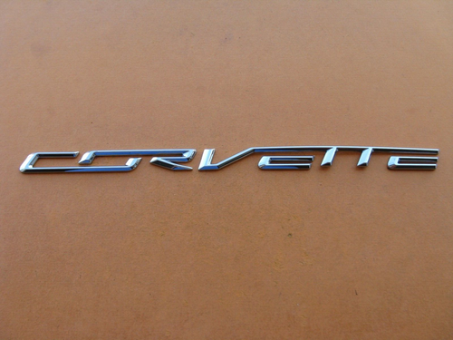 14 15 16 17 18 19 CHEVROLET CORVETTE REAR BUMPER EMBLEM LOGO BADGE SIGN ...