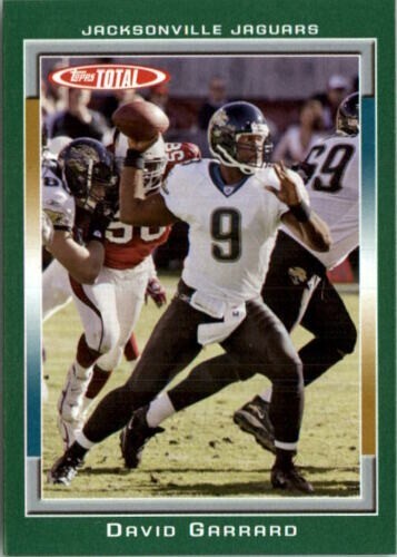 2006 Topps Total Football Card #79 David Garrard | eBay