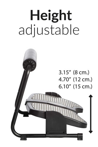 Ergonomic Height Angle Adjustable Footrest Under Desk for Sitting and ...