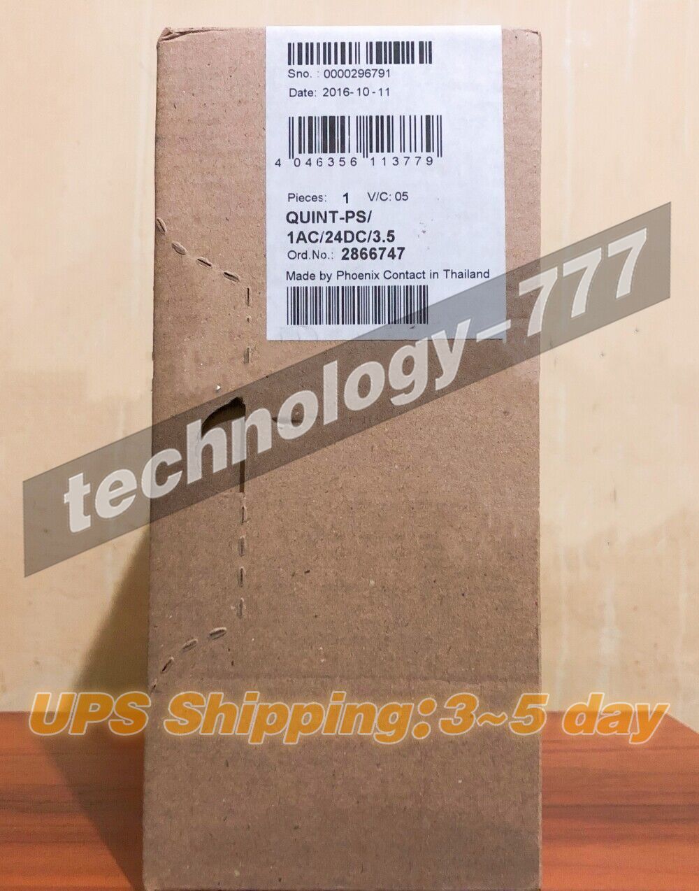 PHOENIX CONTACT Power Supply Unit QUINT-PS/1AC/24DC/3.5 2866747 | eBay