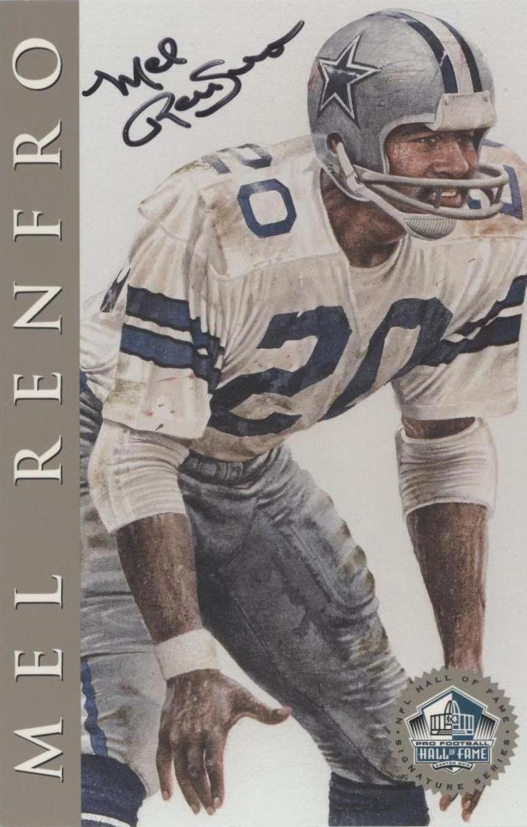 1998 NFL Hall of Fame Signature Series - Mel Renfro Autographs /2500 ...