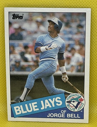 Jorge Bell 1985 Topps #698 Toronto Blue Jays | eBay