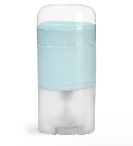 2 oz Natural Plastic Empty Deodorant Tubes w/ Cap (Pack of 4) - FREE ...