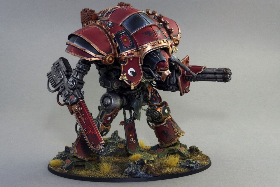 Imperial Knight Warden - Pro Painted Knights warhammer 40k | eBay