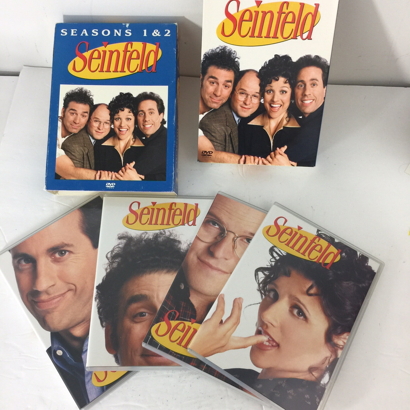 SEINFELD DVD Set Seasons 1 & 2 2004 DVD 4 Disc Set Volume 1 Like New ...