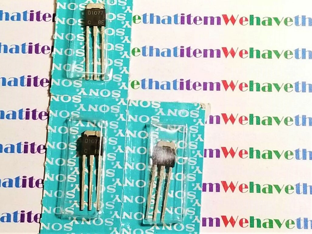 2SD1073 / D1073 / SONY 8-729-307-72 / TRANSISTOR / TO218 / 3 PIECES ...