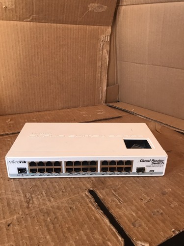 Mikrotik CRS125-24G-1S-2HnD-IN, Cloud Router Gigabit Switch | eBay