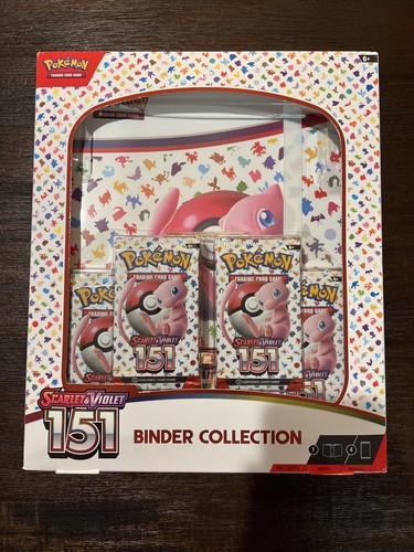 Pokémon TCG: Scarlet & Violet 151 Binder Collection Box (New; Sealed ...