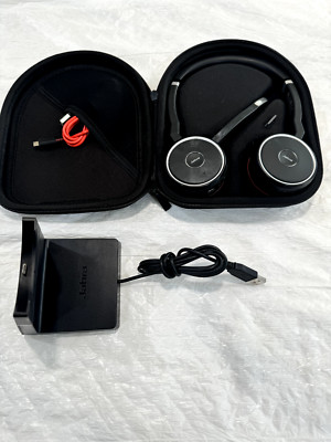 Jabra Evolve 75 Wireless Bluetooth Headset - HSC040W W/Dongle | eBay