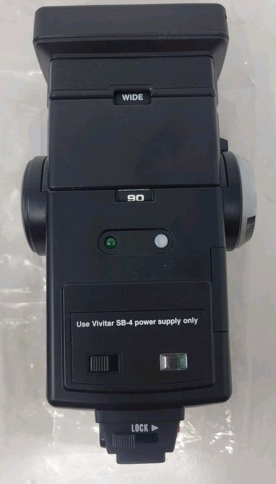 Vivitar 285 Auto Electronic Flash Zoom Thyristor Shoe Mount - New in ...