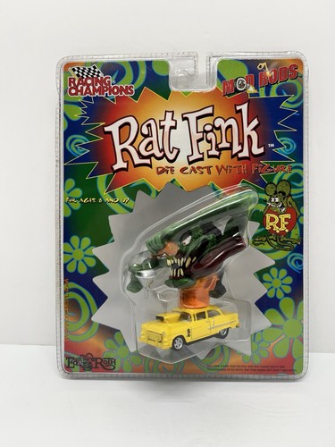 Rat Fink Mod Rods 55 Chevy 1:64 Scale DieCast Ed Big Daddy Roth 2000 ...