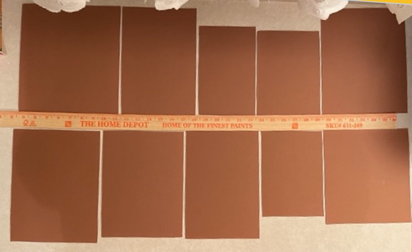 Uncut Picture Frame Matboard, 18 Art Craft Mats from 5"x8"-8"x10 ...