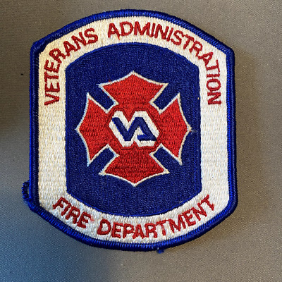 VETERANS ADMINISTRATION FIRE DEPARTMENT VA PATCH | eBay