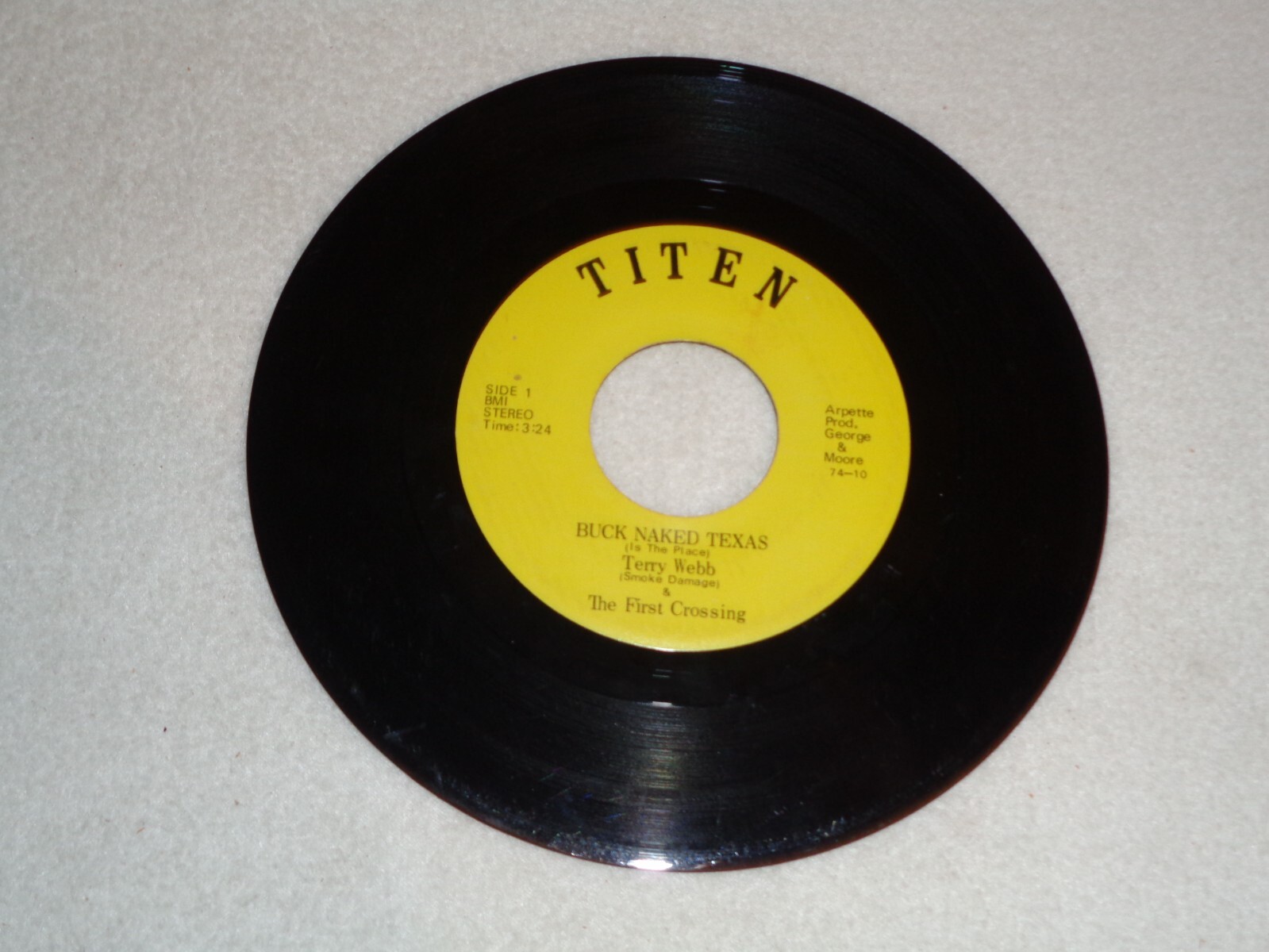 Buck Naked Texas (Is the Place) Terry Webb Titen Rare Original Vintage ...