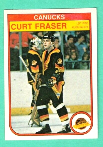 (1) CURT FRASER 1982-83 O-PEE-CHEE # 343 CANUCKS VG CARD (G8364) | eBay