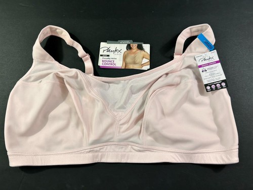Playtex Secrets bra Bounce Control size 46DDD 48DDD 50DDD wireless 4221 ...