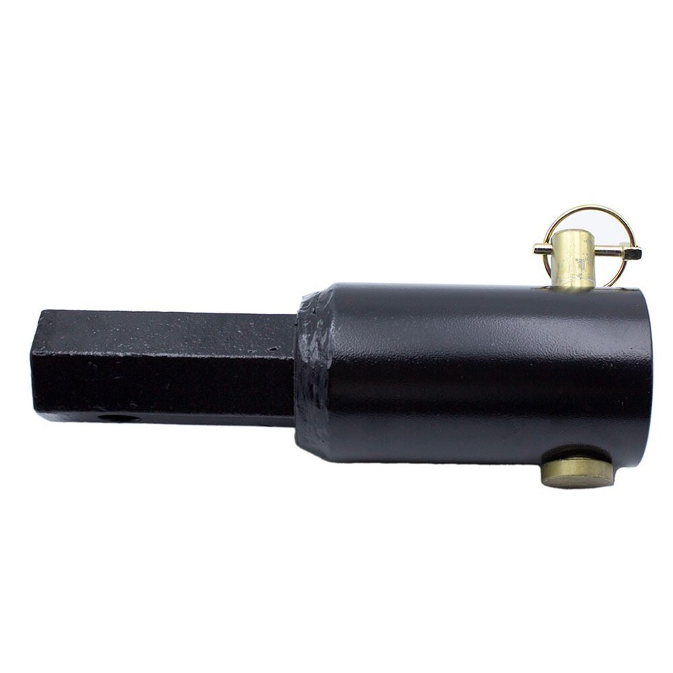 Auger Adapter Conversion 2-9/16 inch female Round to 2" Male Hex Heavy ...