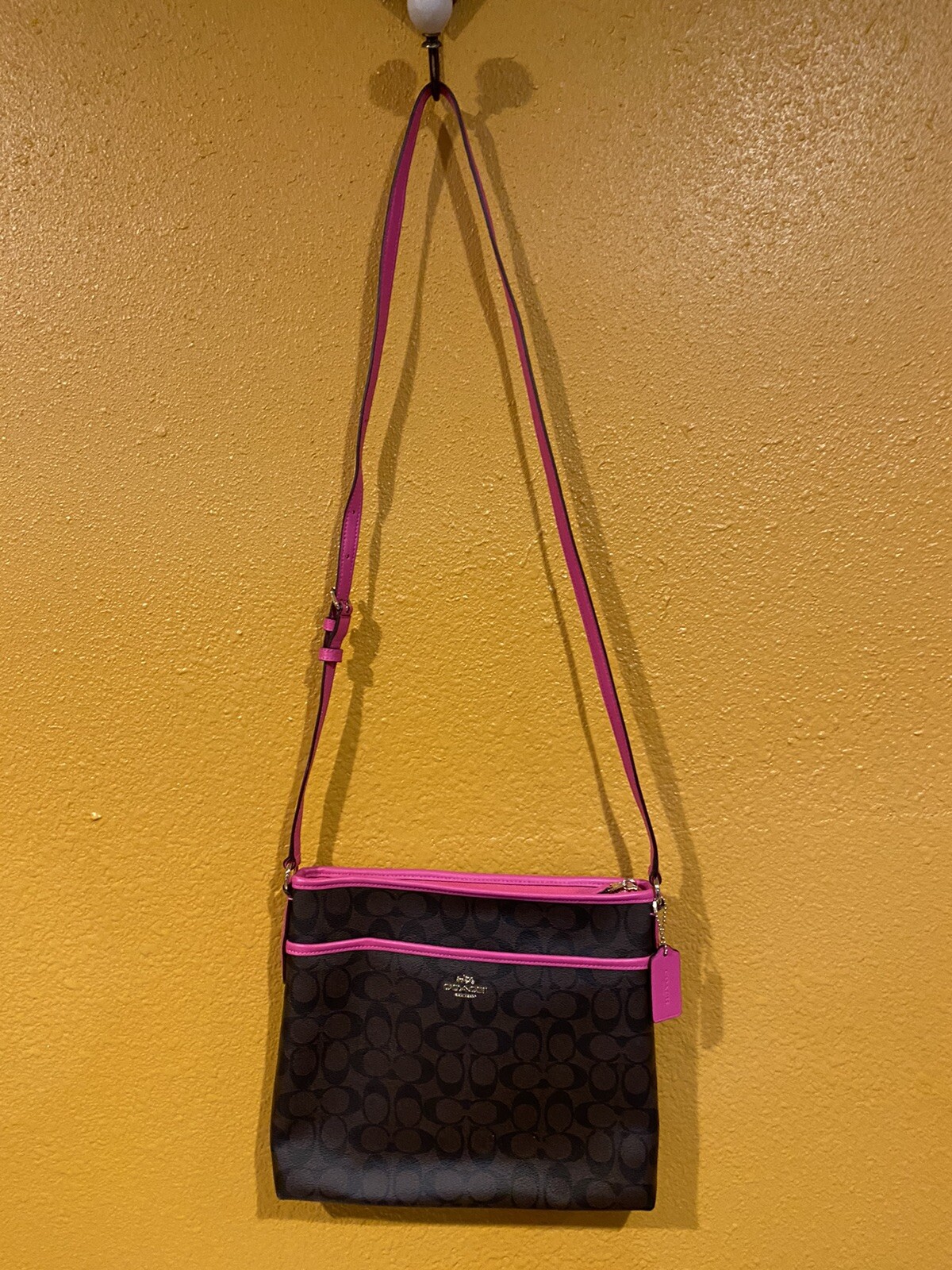 coach crossbody purse multi-color - Gem