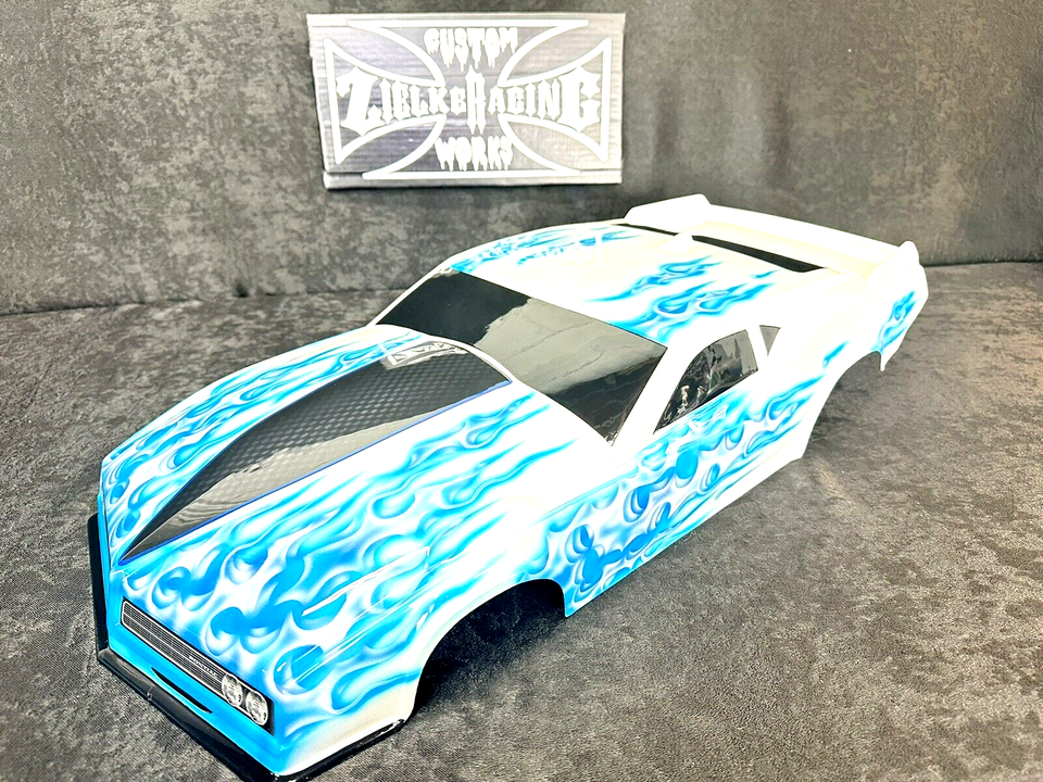 CUSTOM PAINTED RC DRAG BODY NO PREP LOSI 22S AE DR10 DRAG SLASH PONTIAC ...