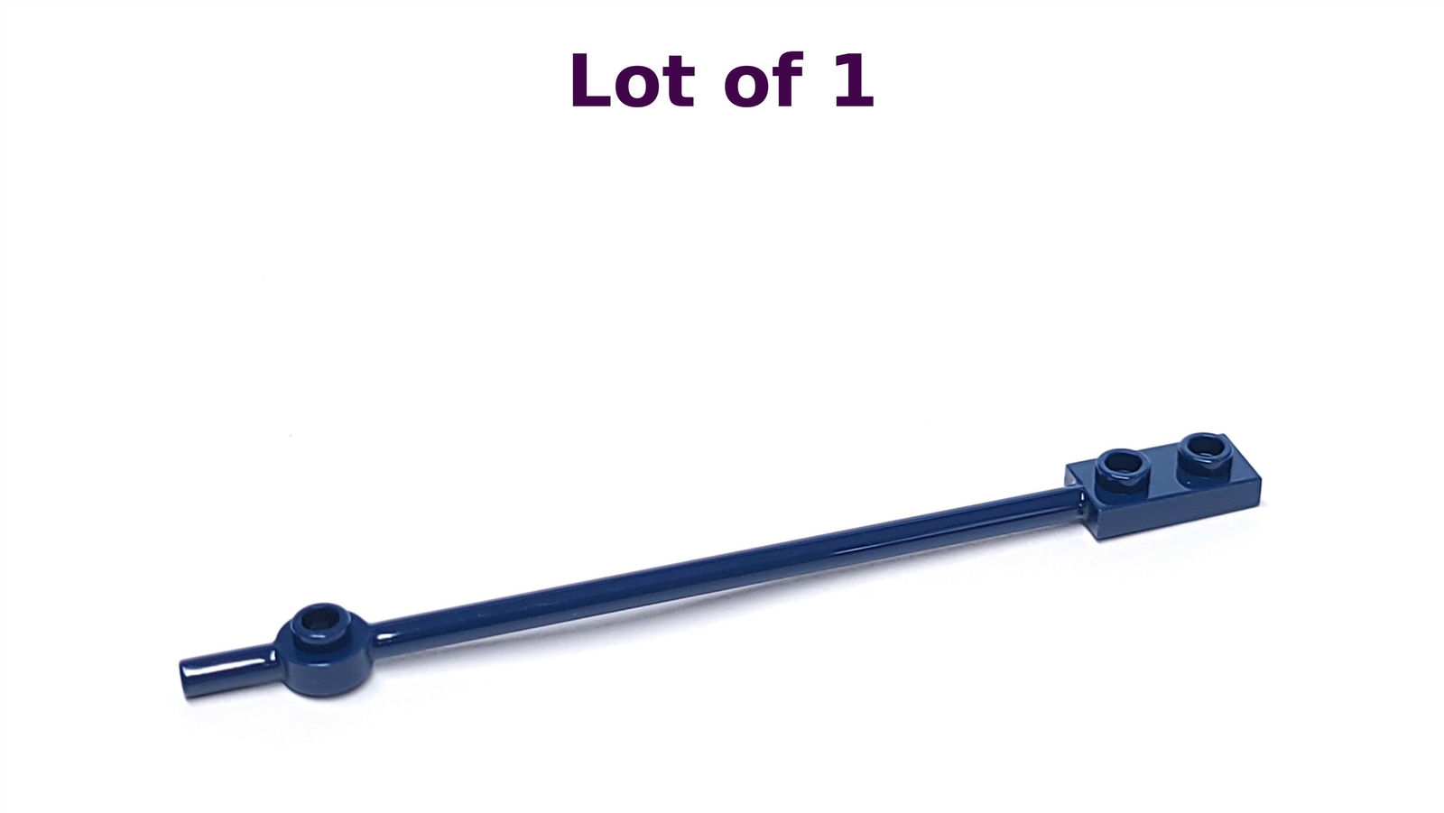 Lego 12L Bar with 1x2 Plate End Hollow Studs 1x1 Round Plate End YOU ...