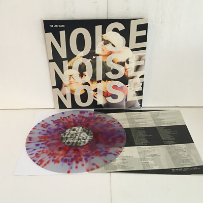 the LAST GANG noise noise noise Lp CLEAR w/ MULTI-COLORED SPLATTER ...