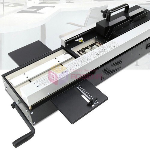 Manual Wireless Glue Binding Machine Desktop Hot Melt Glue Book Binder ...