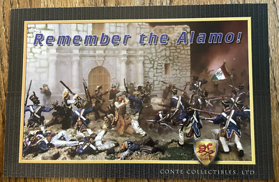 Conte Collectibles Promotional Postcard - Remember the Alamo - Early ...