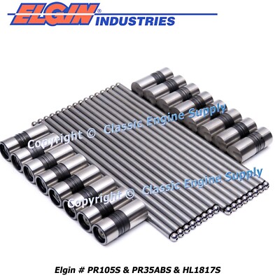 New Valve Lifter and Push-Rod Set Fits Most Chevy 348 & 409 V8 Engines ...