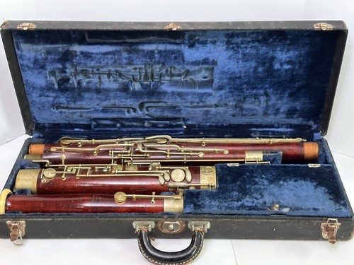 Cabart Bassoon MARKED US a Paris Made in France - Vintage Instrument ...