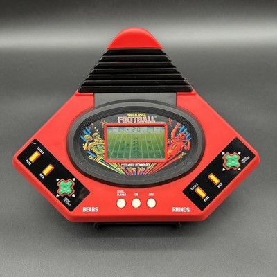 1986 Vtech Talking Play by Play Football LCD Electronic HANDHELD Game ...