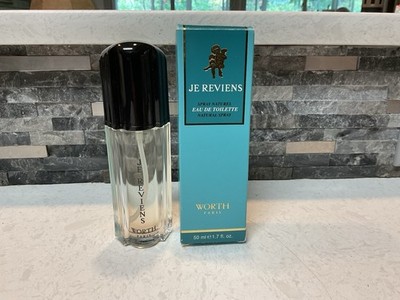 WORTH JE REVIENS WOMEN Eau De Toilette Natural SPRAY 1.7 FL OZ 50mL ...