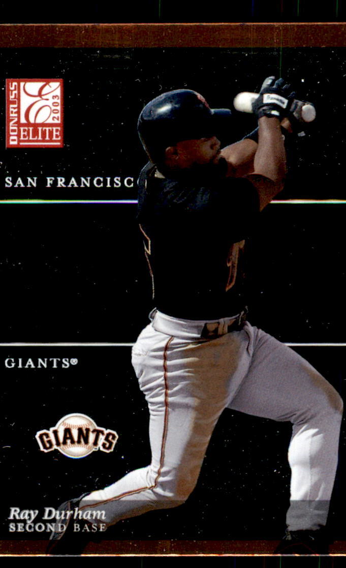 2003 Donruss Elite #175 Ray Durham San Francisco Giants | eBay