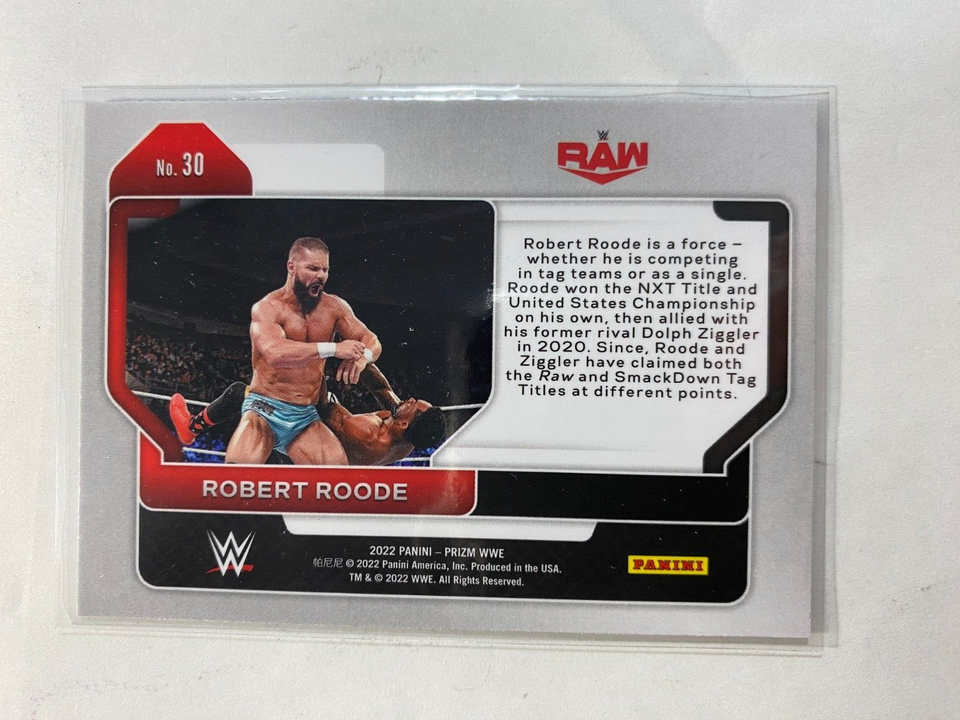 Robert Roode 2022 Panini Prizm WWE #30 Card | eBay